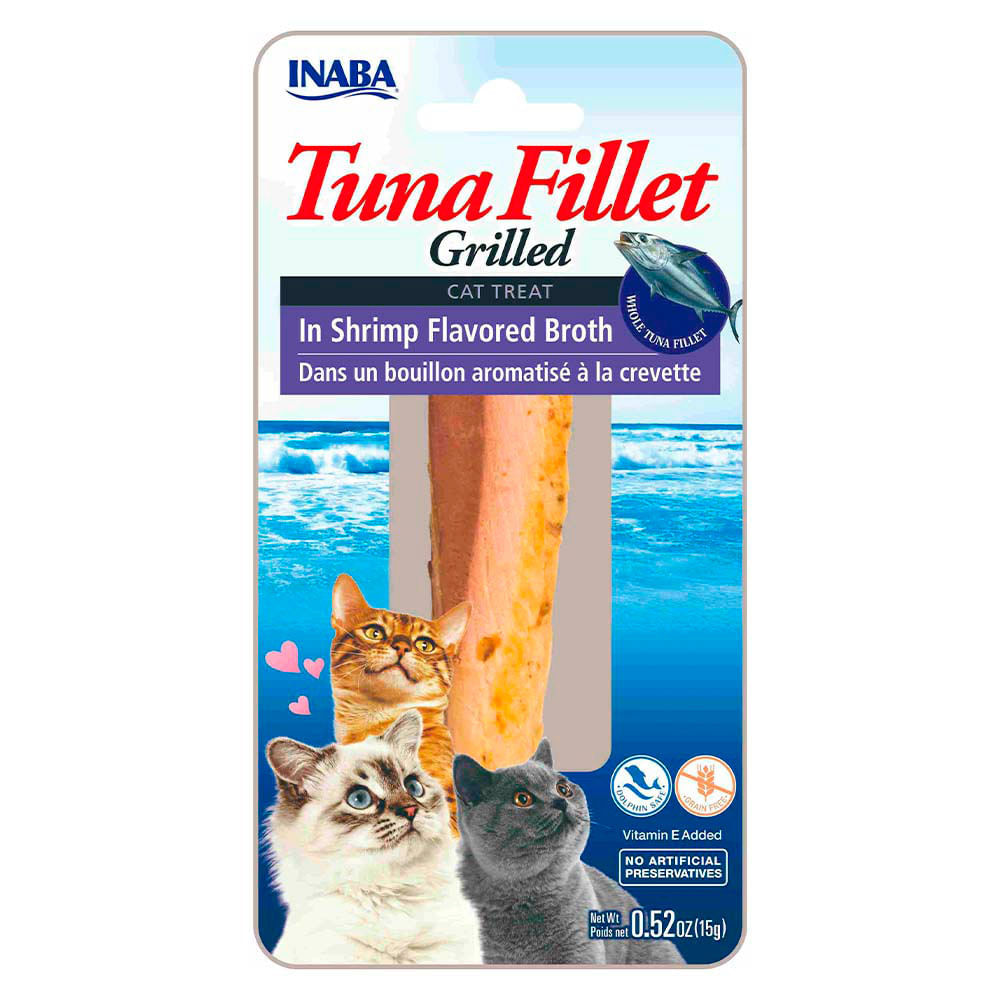 Inaba Cat Snack Grilled Tuna Fillet - In Calamari Flavored Broth ...