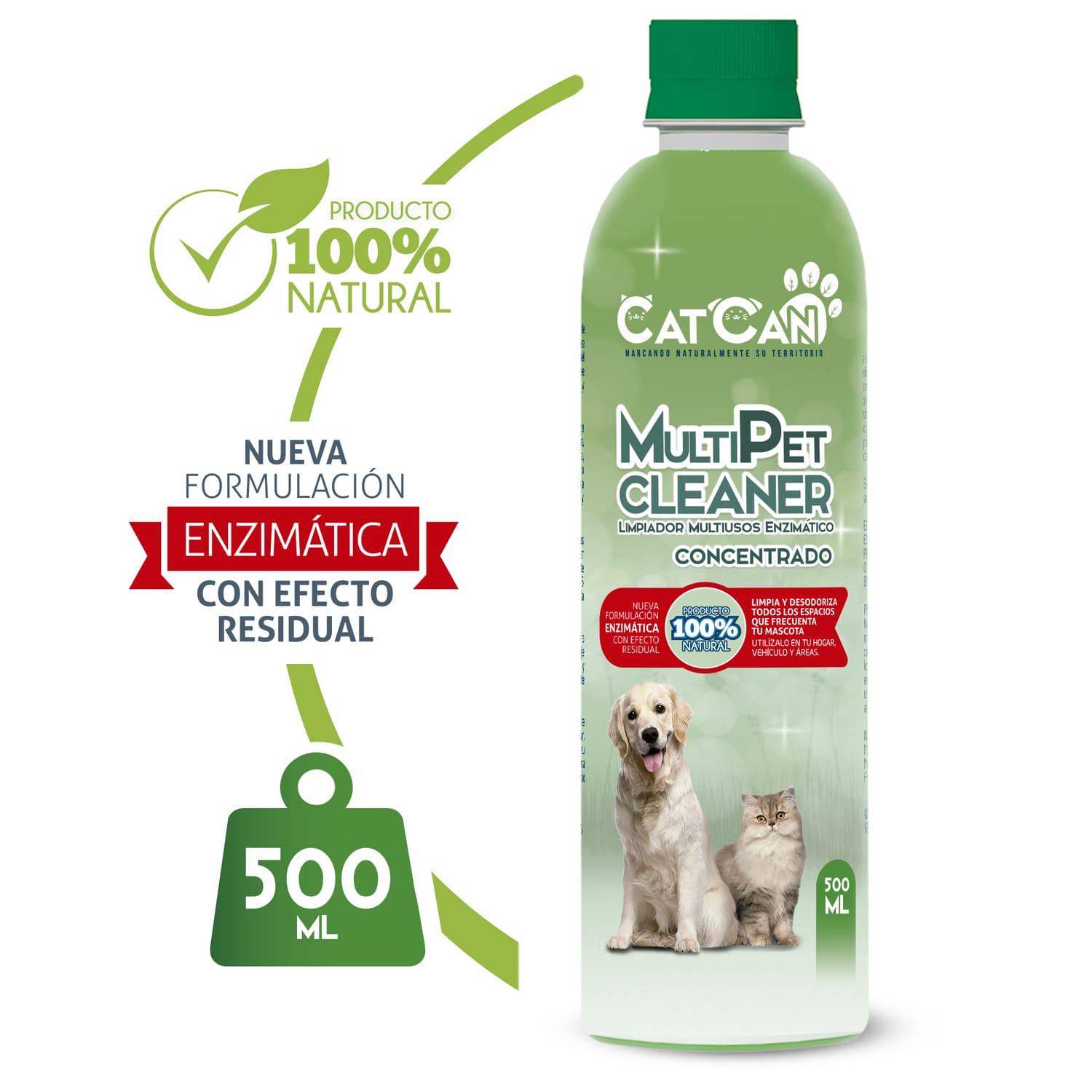 Limpiador Multiusos Enzimatico Multipet Cleaner - Animals Veterinaria ...