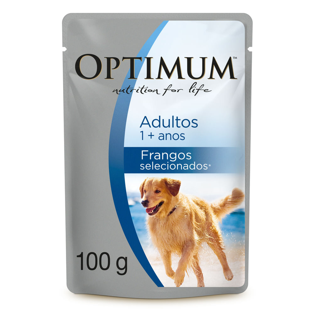 Optimum Alimento Húmedo Para Perro Adulto Pollo Sobre 100 g - Animals ...