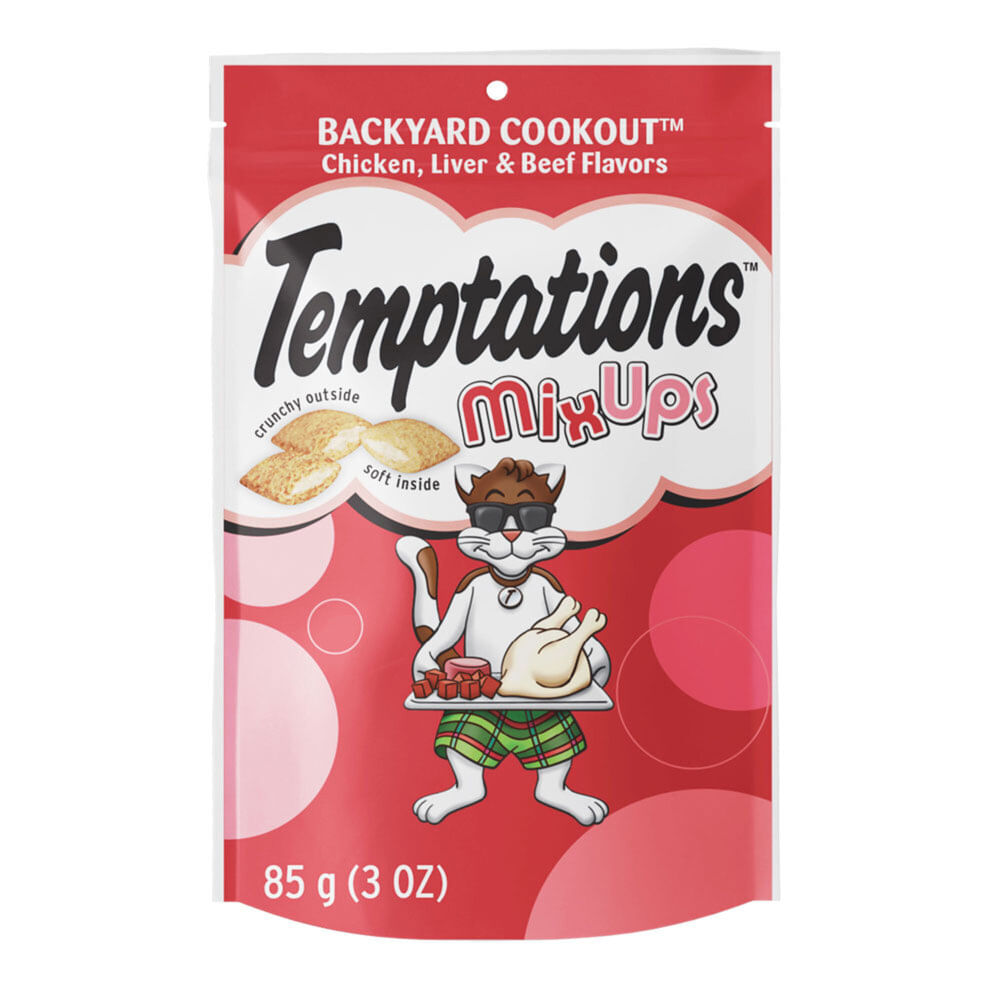 Temptations Snack Para Gatos Adultos Camarón 85 G - Animals Veterinaria ...