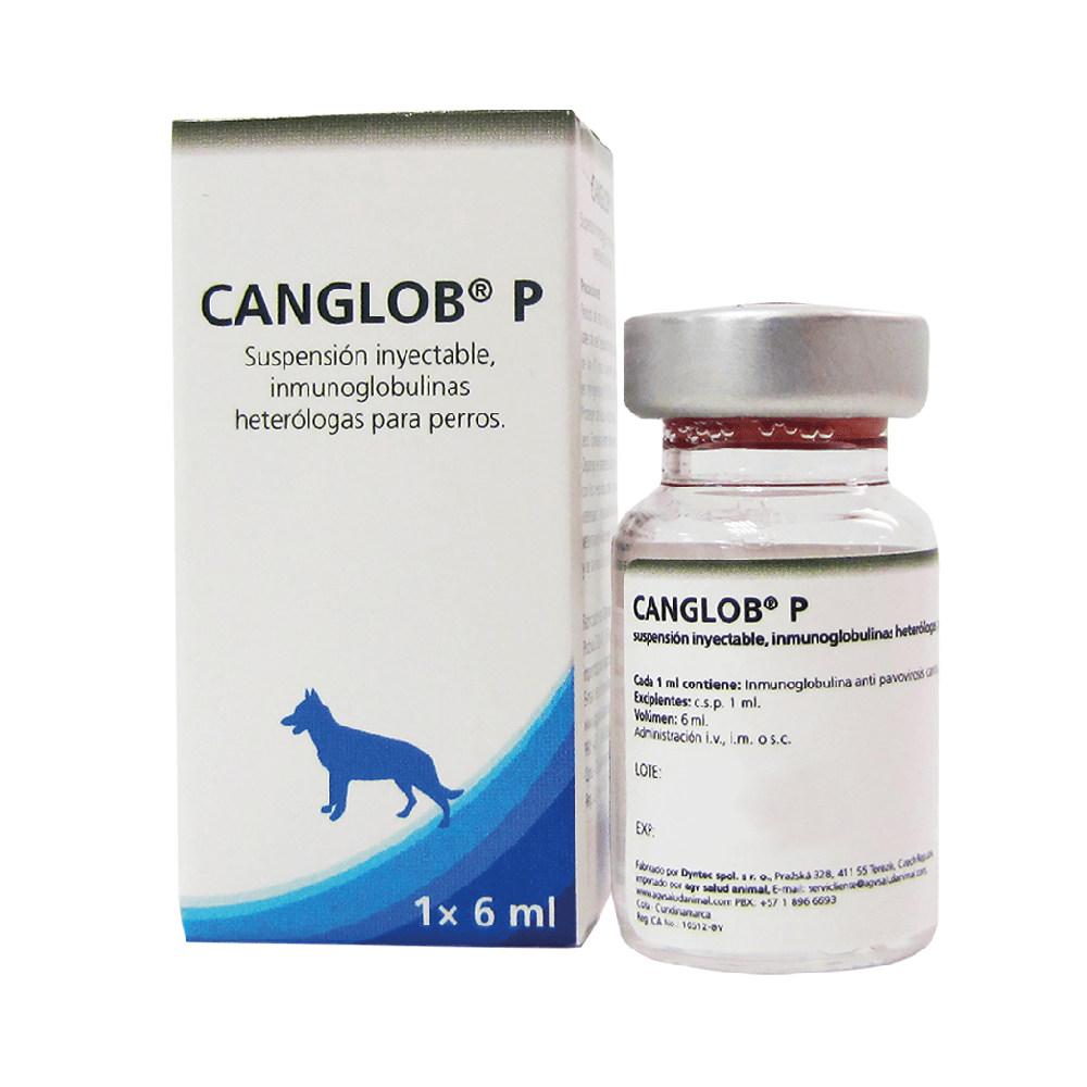 Canglob P Vial X 6Ml (Parvo Virus) - Animals Veterinaria - Tu tienda de ...